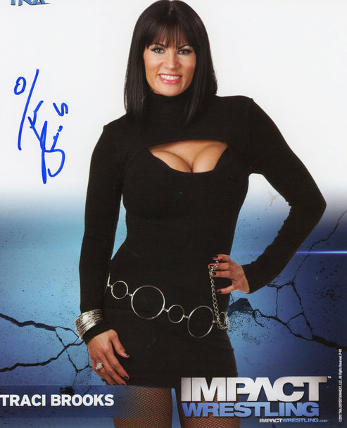 Traci Brooks - Wrestling Autographs - Photos – Breakers Club